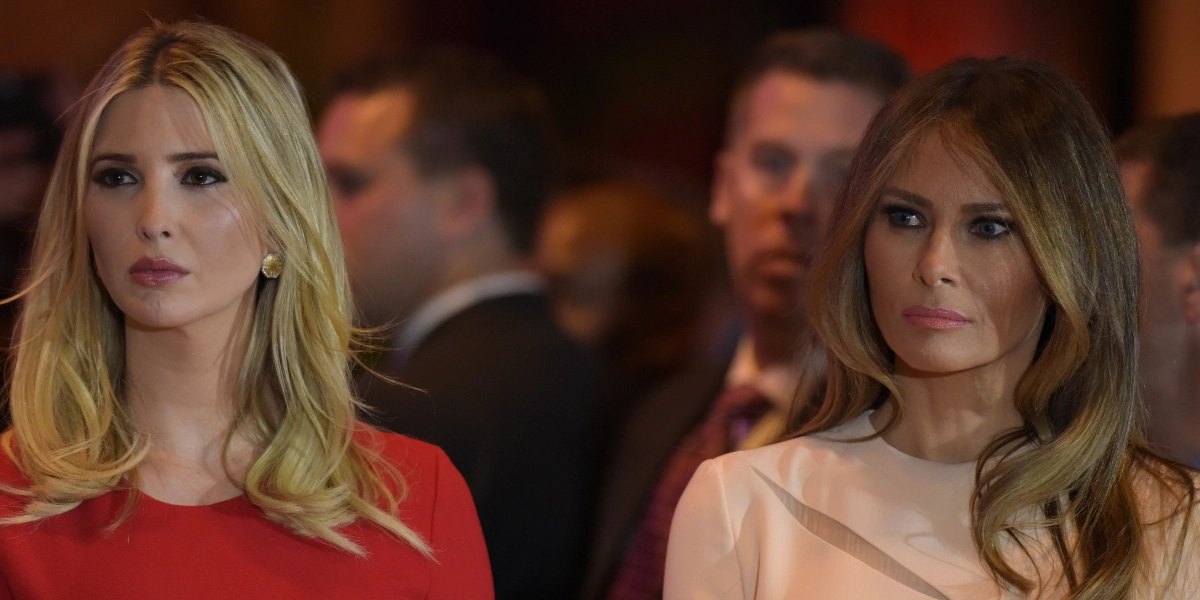 Melania 'snubs' Ivanka as feud explodes: "They hate being in the same room"