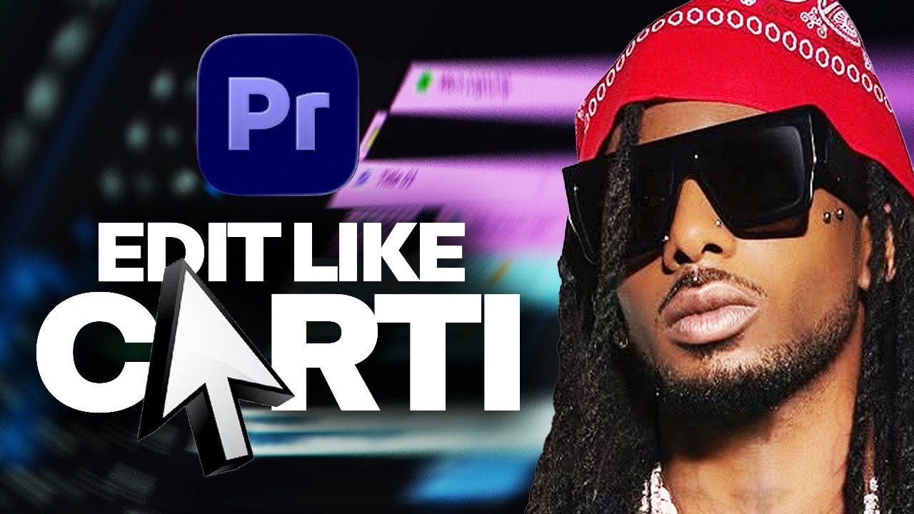Playboi Carti style effects in Premiere Pro | Beginner tutorial