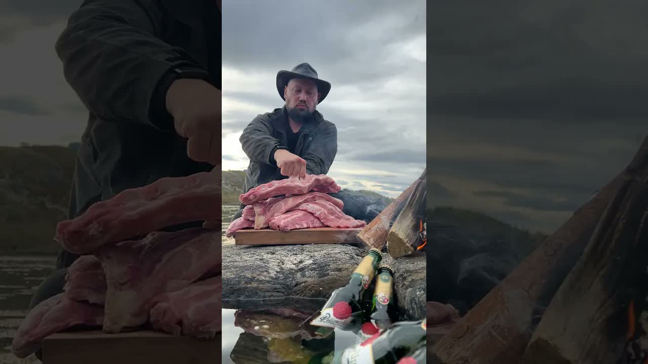 His morning skincare routine is a bit more aggressive than yours