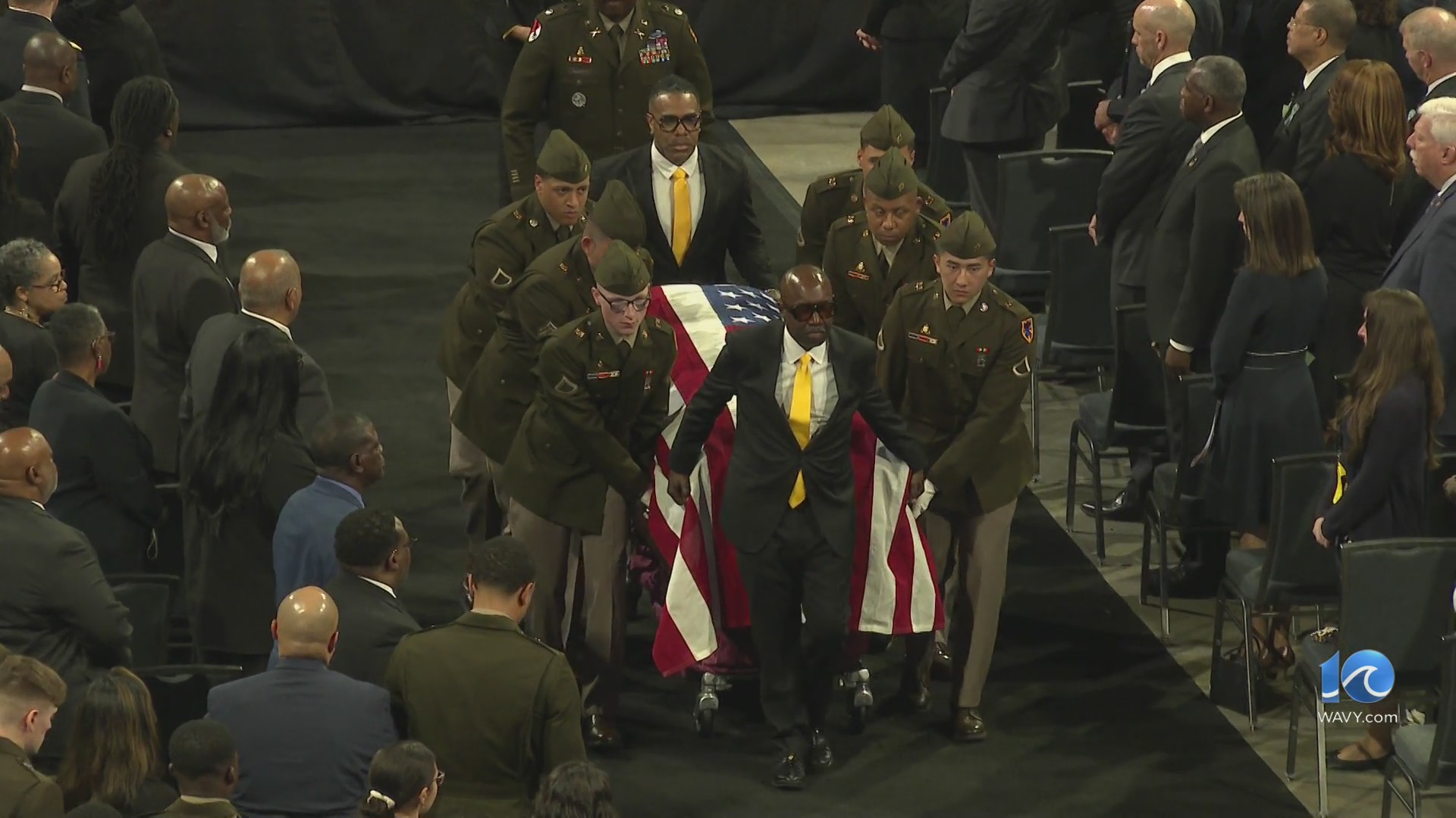 Hundreds gather at Chartway Arena to honor Lt. Col. Brandon Shah