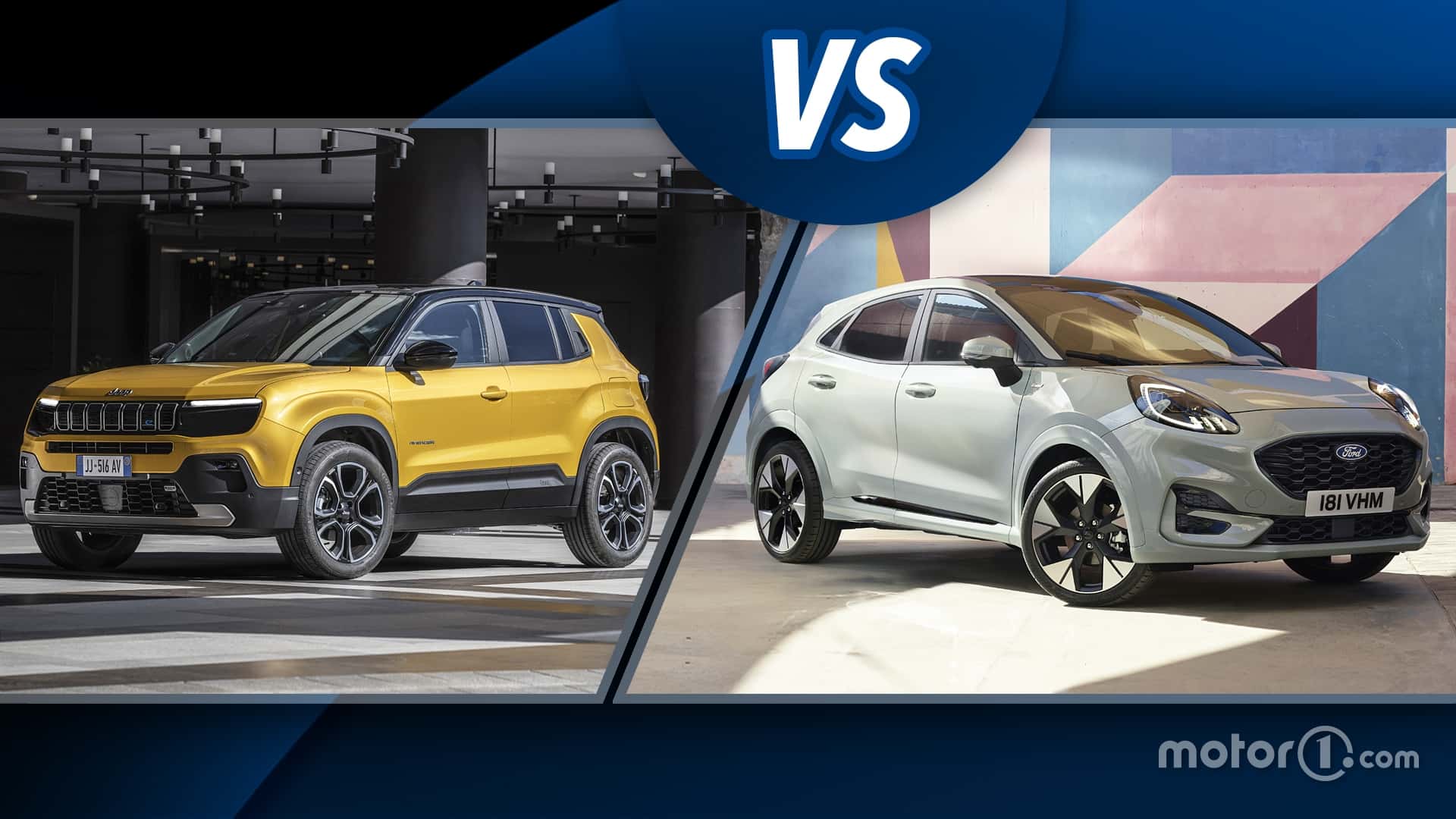 Jeep Avenger vs Ford Puma, duel entre crossovers hybrides et électriques