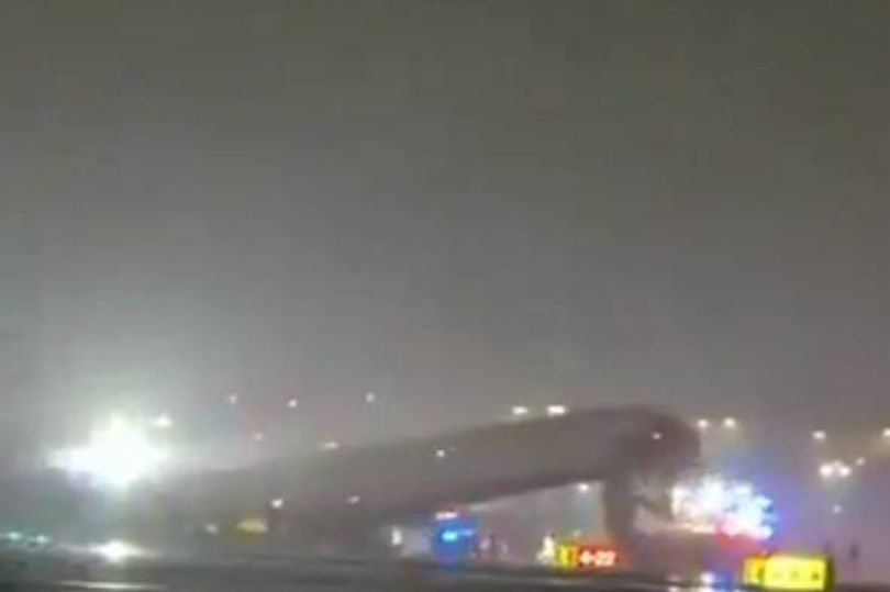 Air Canada plane crashes with fire engine at LaGuardia Airport with ...