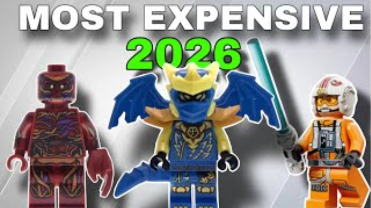 Top 10 LEGO minifigures of 2026 that are worth a fortune