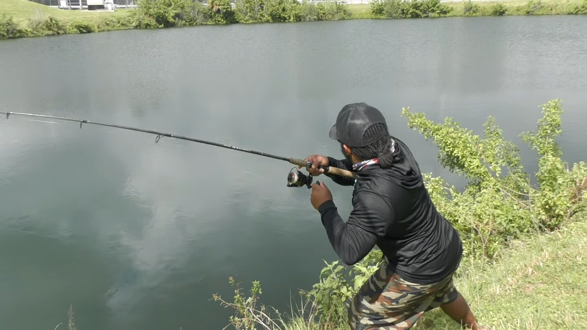Something strange showed up at my fishing spot