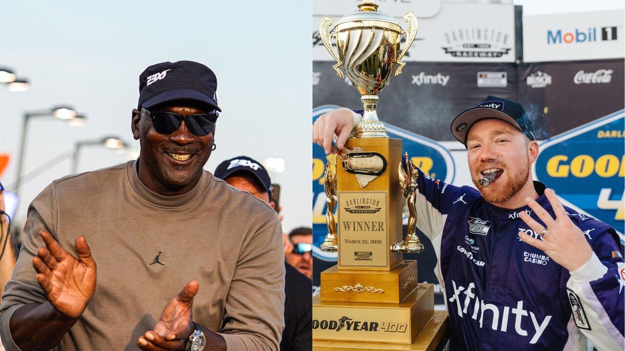 Michael Jordan Spill the Beans on “Key” Behind Tyler Reddick Darlington ...
