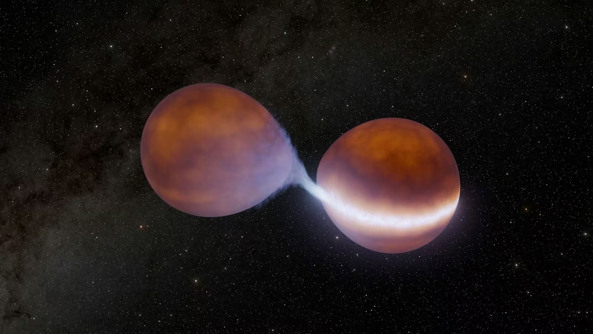 Pair of failed stars shine brightly together