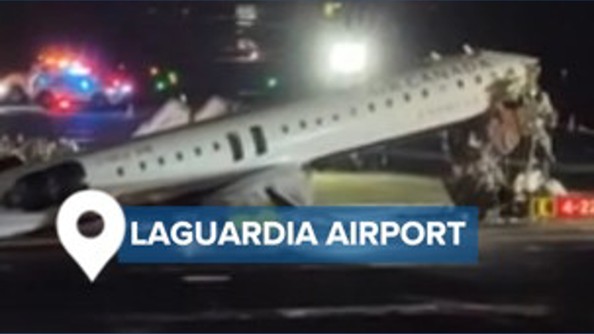 Aftermath of deadly jet-fire truck collision at LaGuardia Airport in ...