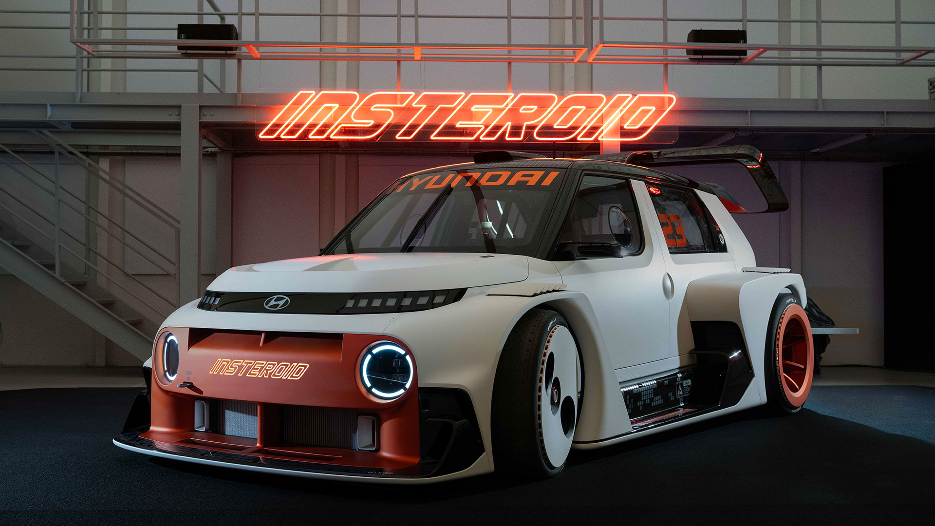Hyundai Insteroid Swaps Cute Aesthetics For Widebody Aero Flaps And ...