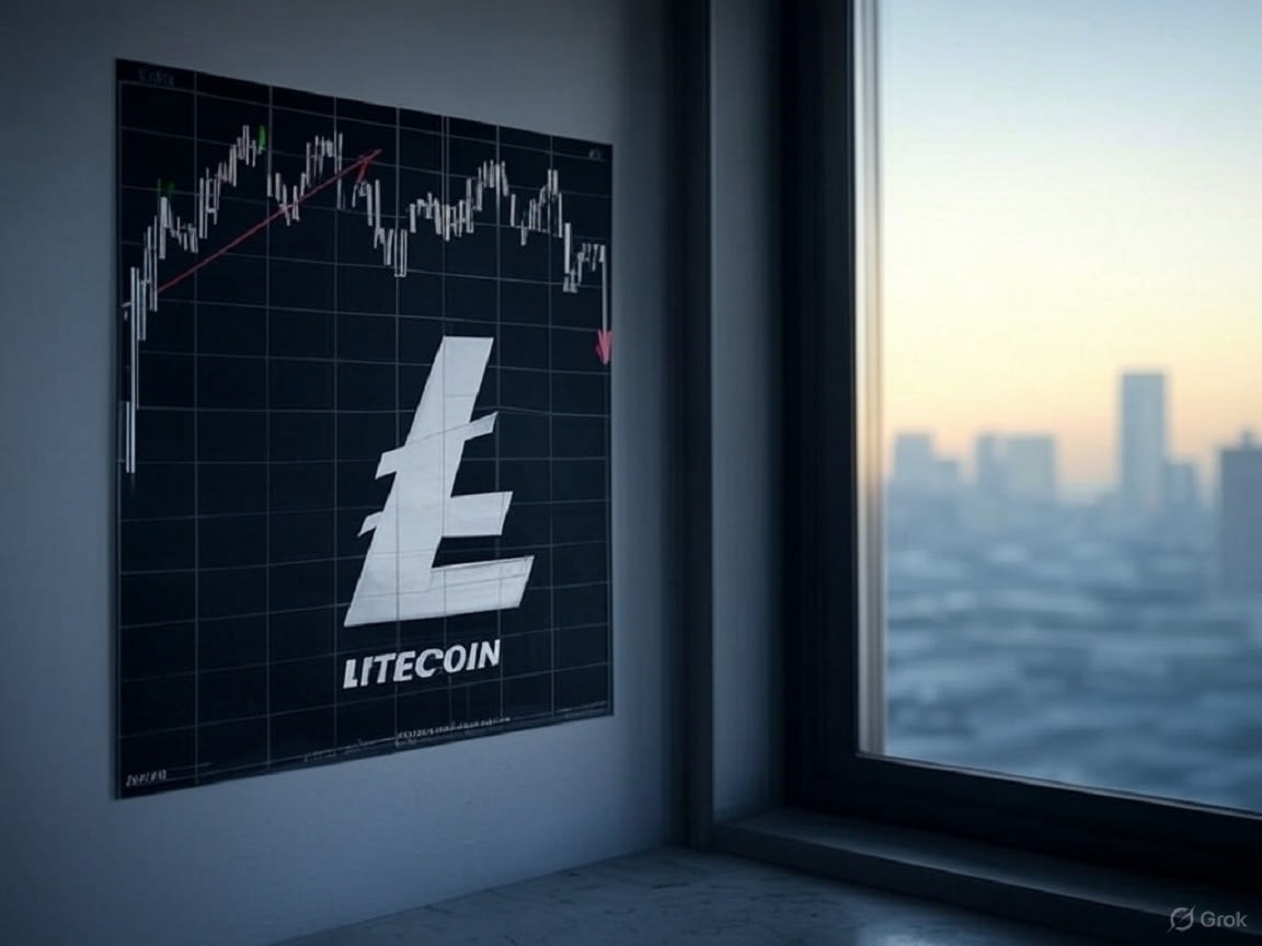 Litecoin price forecast: here’s why LTC risks a crash to $30