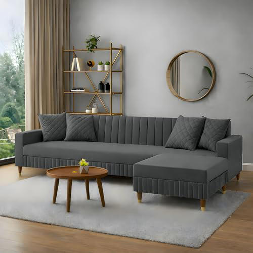 Super comfortable top L shape sofa sets for small living rooms and ...