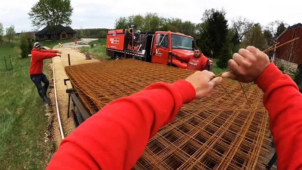 Concrete driveway pour done right