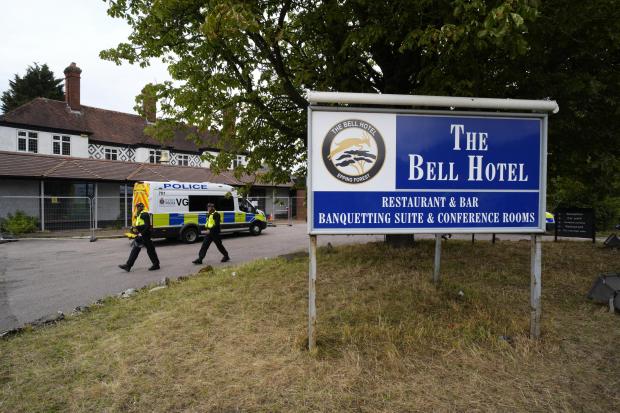 All asylum seekers removed from Essex hotel due to 'fire safety concerns'