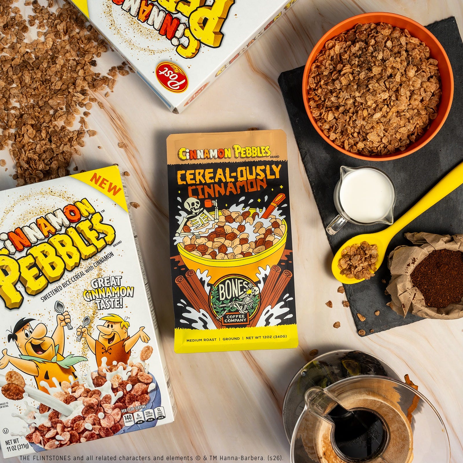 Bones Coffee releases new 'Cereal-ously' cinnamon cereal coffee