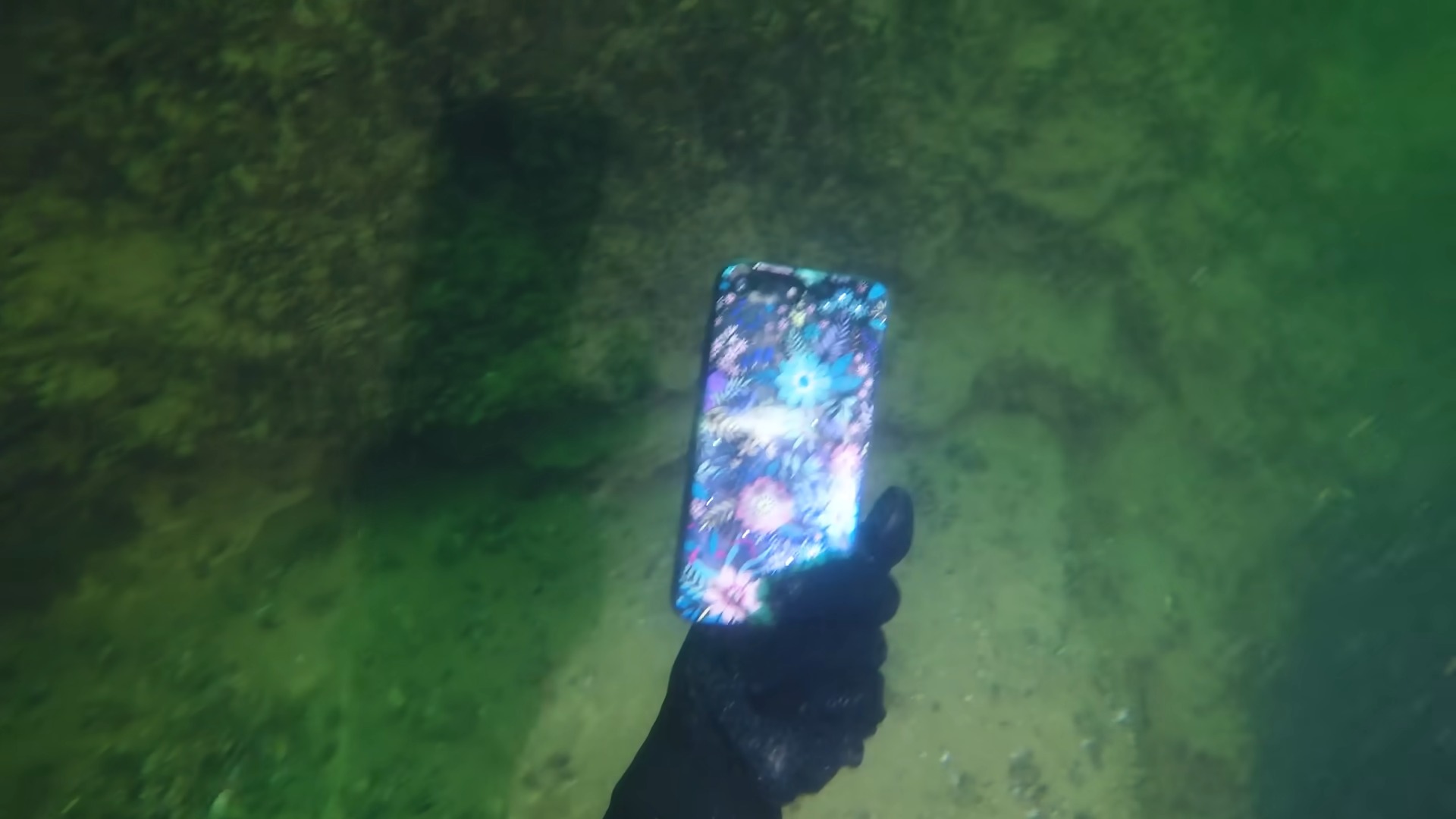 They found a sunken GoPro deep beneath a water park - and the footage ...