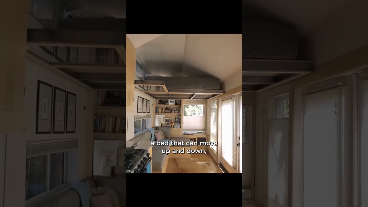 Perfect tiny house for tall people!