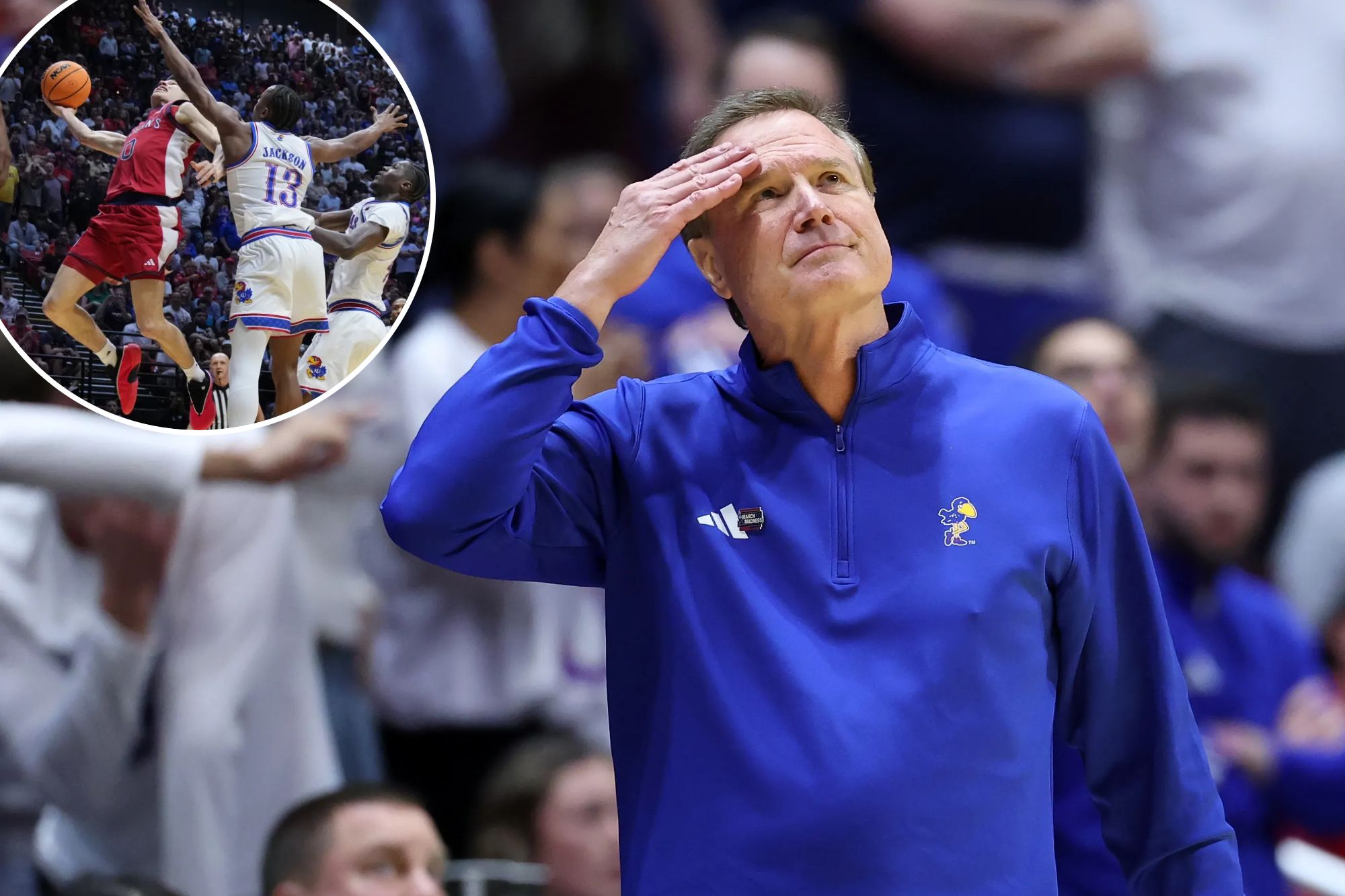 Kansas’ Bill Self unsure of coaching future after March Madness ouster ...