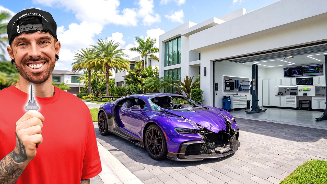 He bought a $1,100,000 dream house in Miami and built a workshop