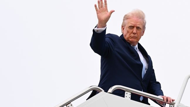 Trump heads to Memphis to spotlight anti-crime task force amid protests