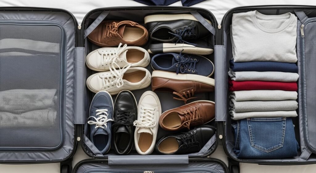 Why smart people avoid packing shoes inside their luggage (and the ...