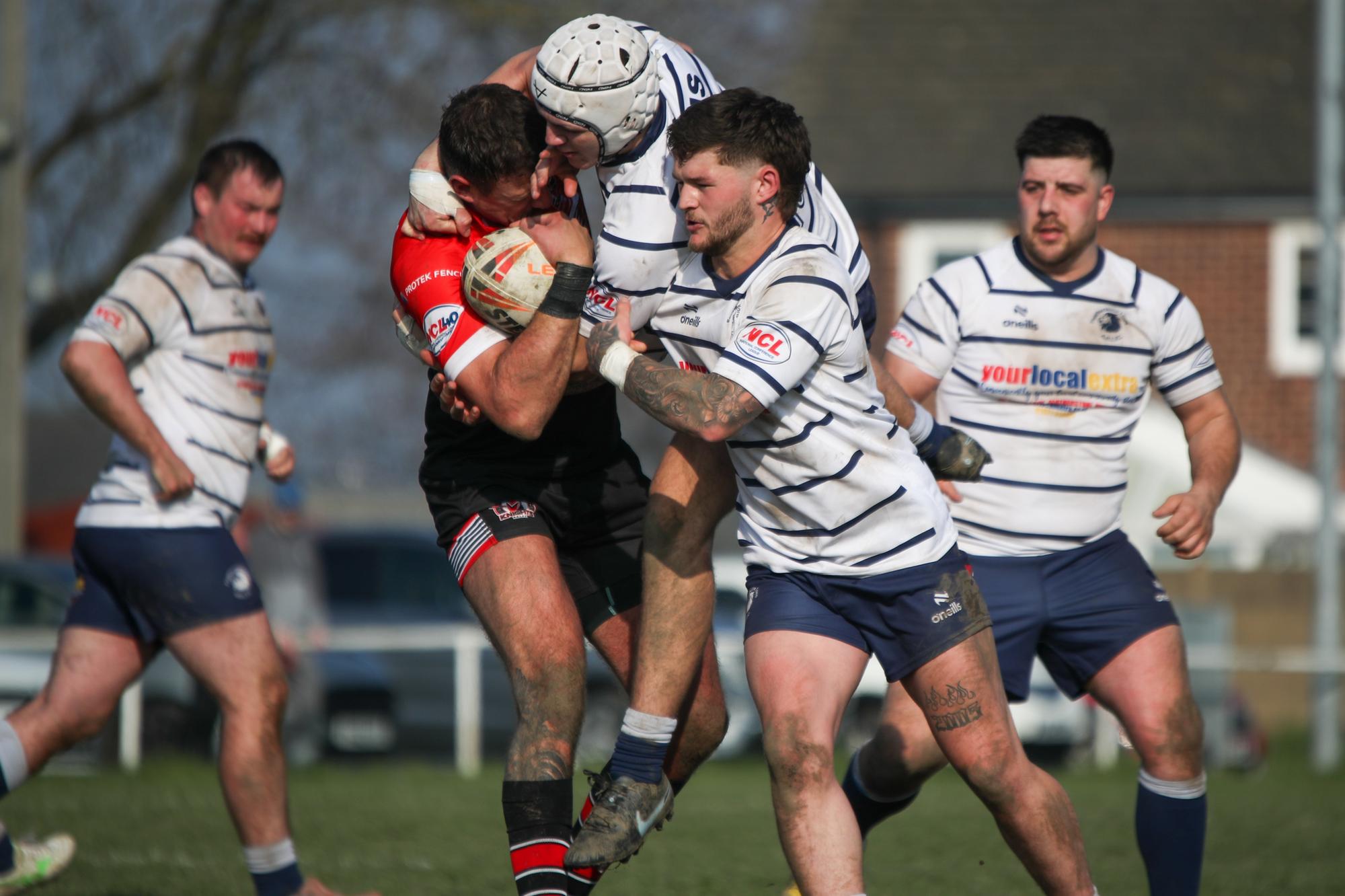 Picture gallery: Action from 'The Graveyard' as Normanton Knights take ...