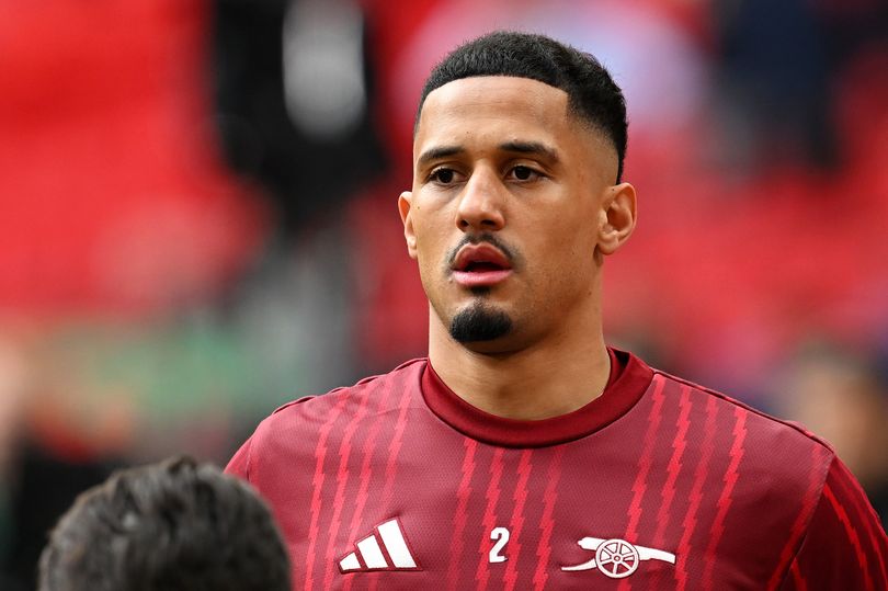 William Saliba injury timeline confirmed as statement issued on Arsenal ...