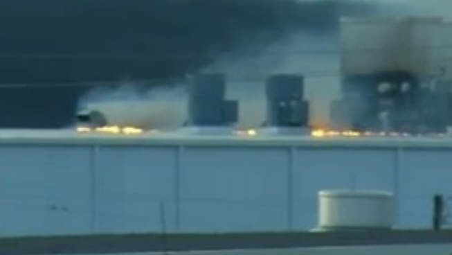 Fire lingering at Fuyao Glass America in Moraine
