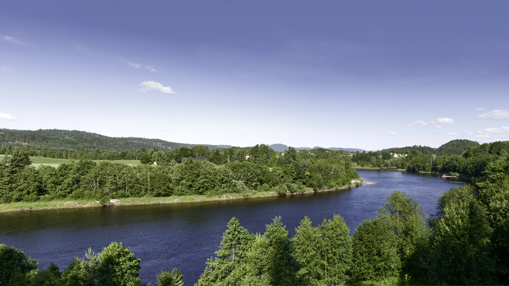 Longest rivers shaping multiple countries