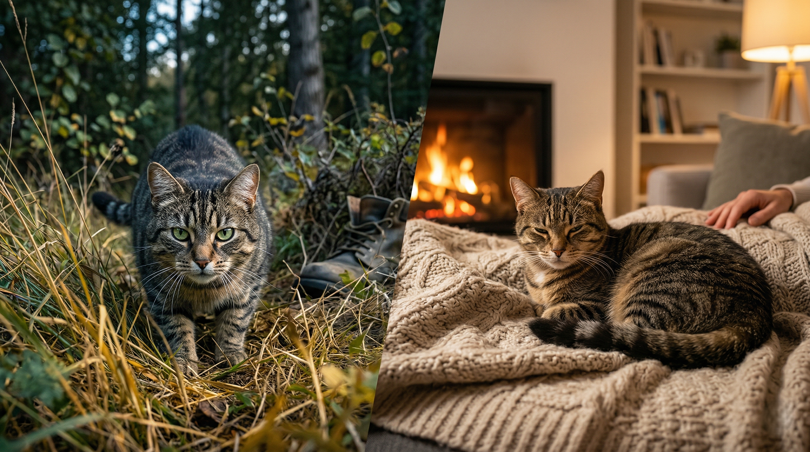 What happens when a predator becomes a household pet