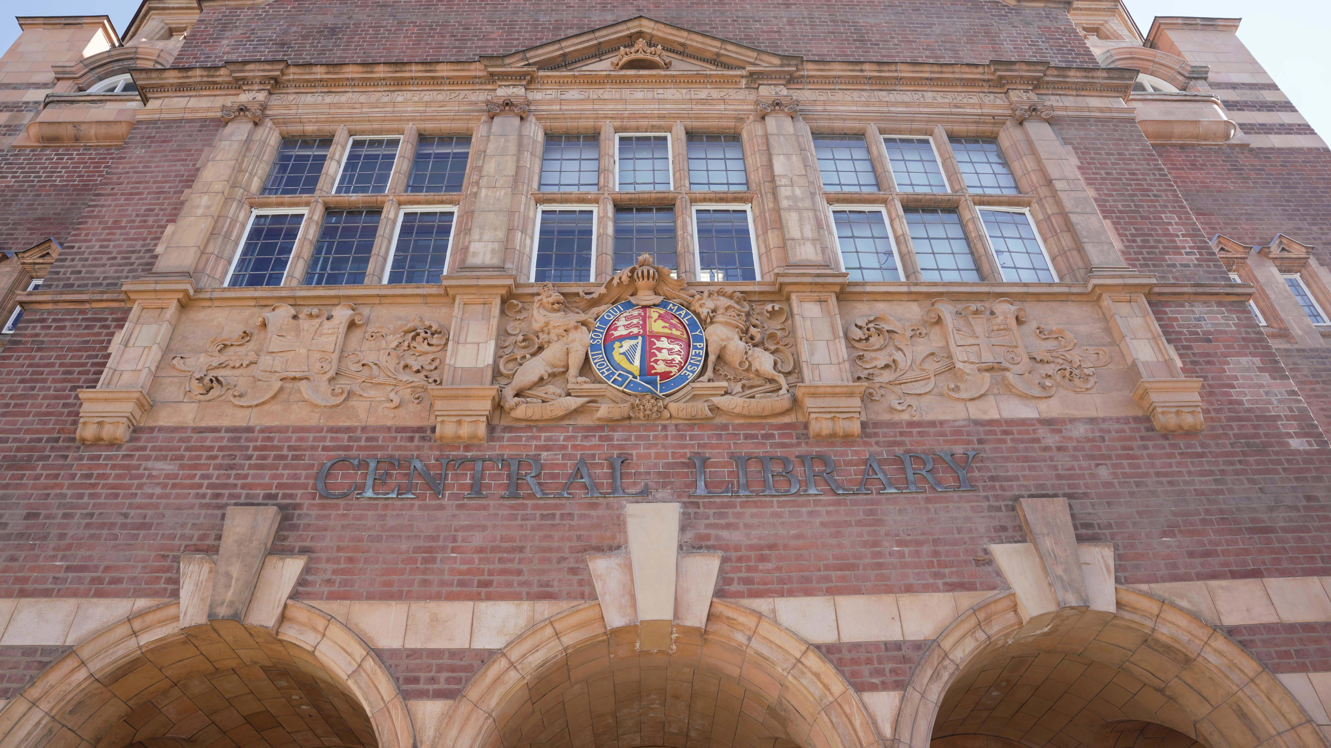 Revamped library unveiled after facade restoration