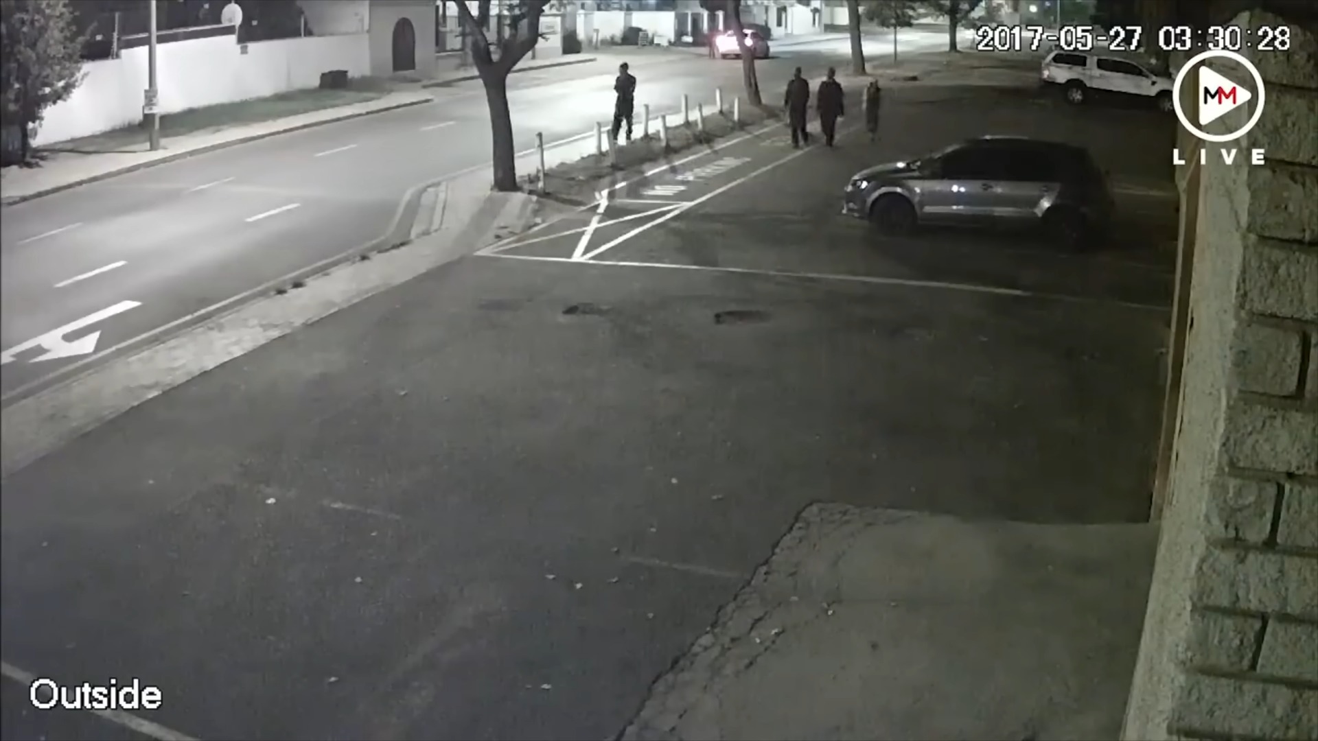 Four men walked up to their parked car... only one friend came out alive