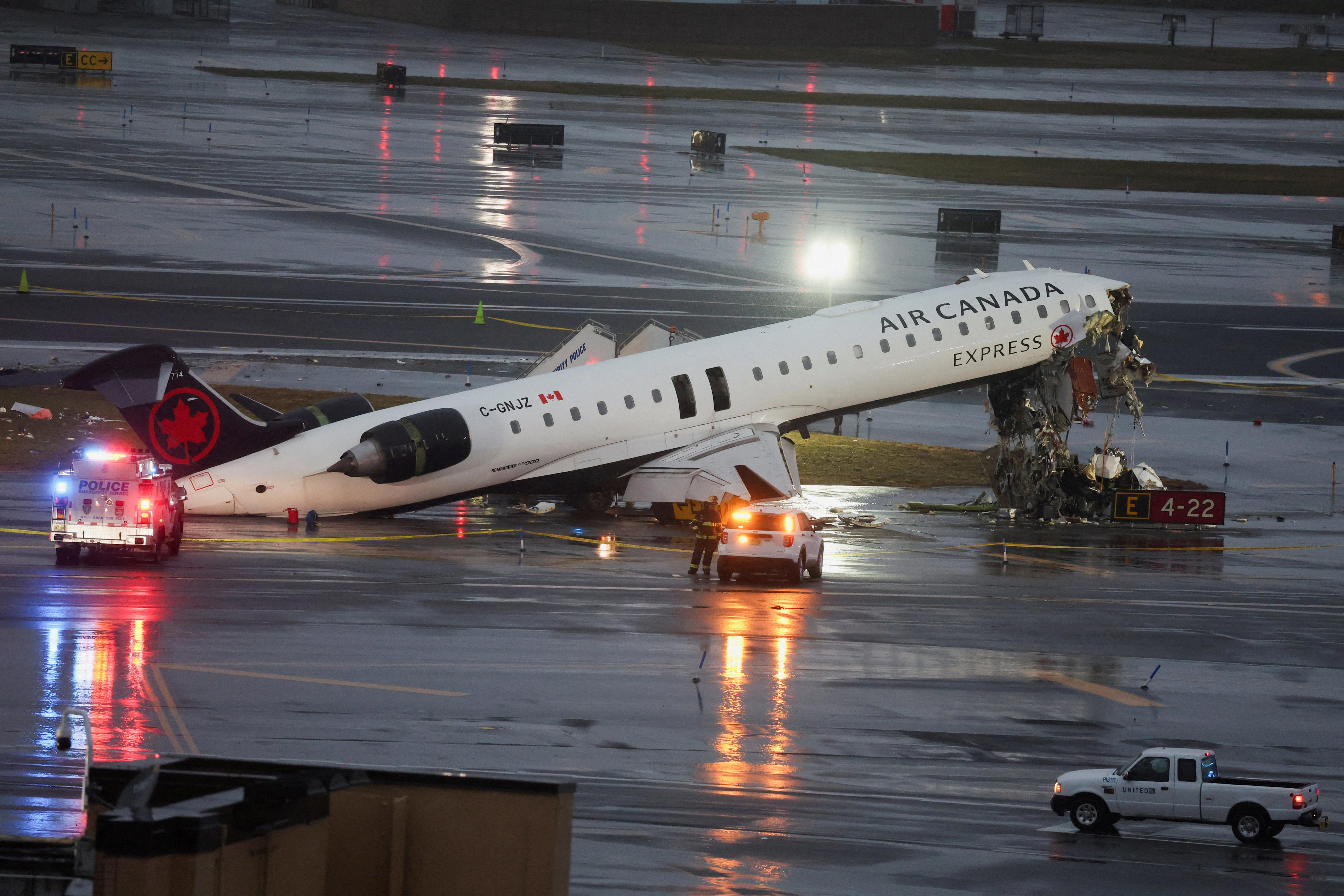 LaGuardia Airport reopens after deadly plane-fire truck collision. Live ...