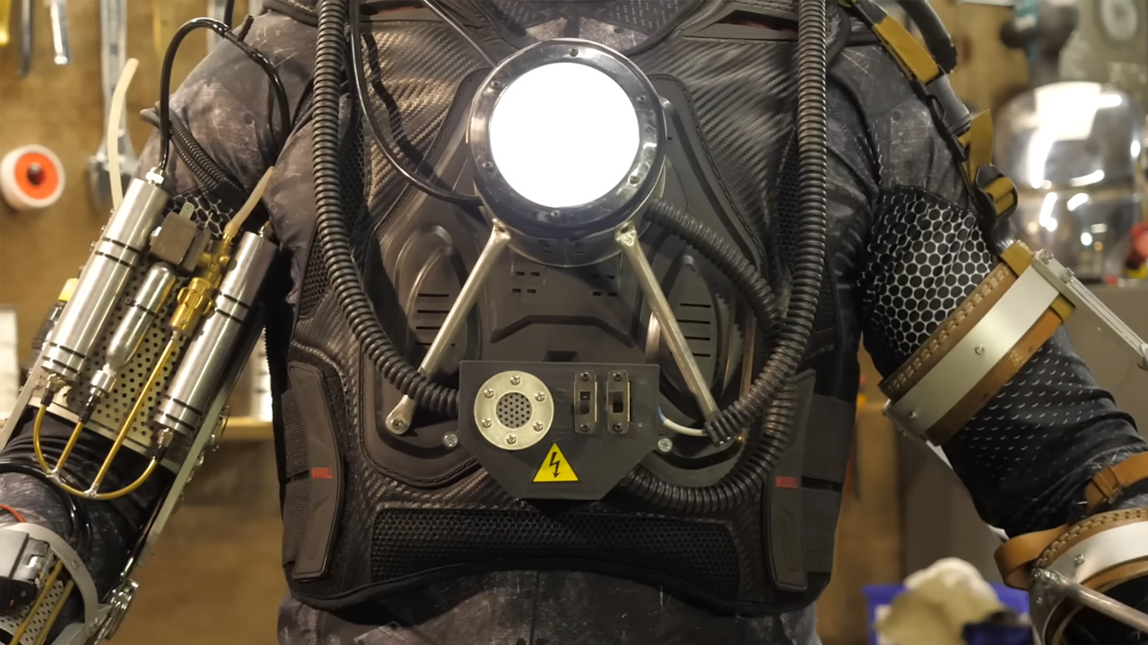 Creating a functional Iron Man exosuit