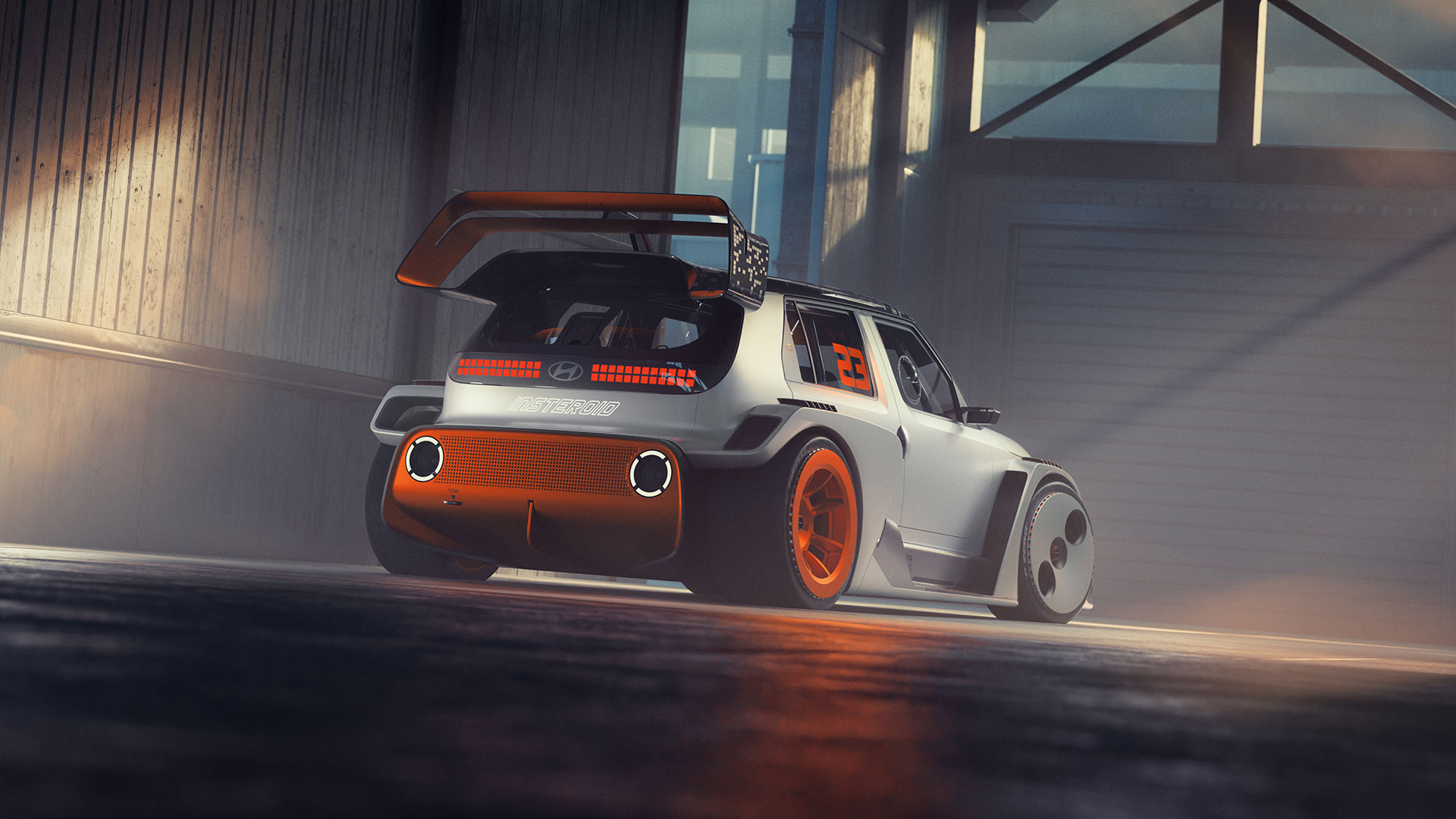 Hyundai Insteroid Swaps Cute Aesthetics For Widebody Aero Flaps And ...