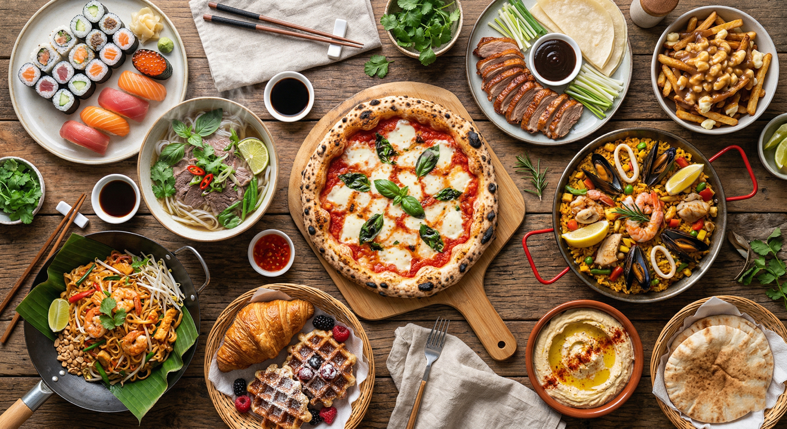 10 famous dishes from around the world worth traveling for