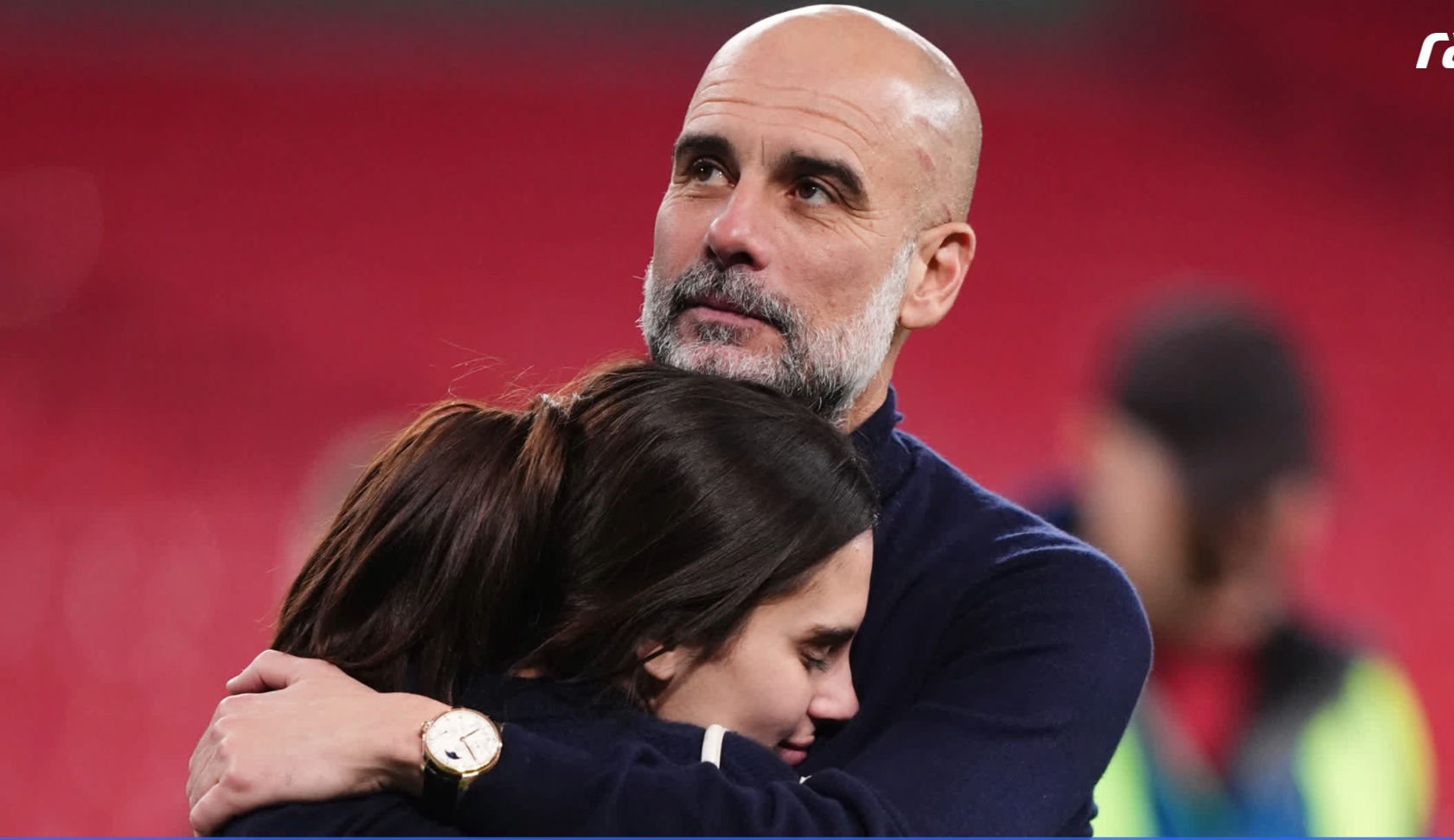Pep Guardiola und Tochter Maria mit Gänsehaut-Szene