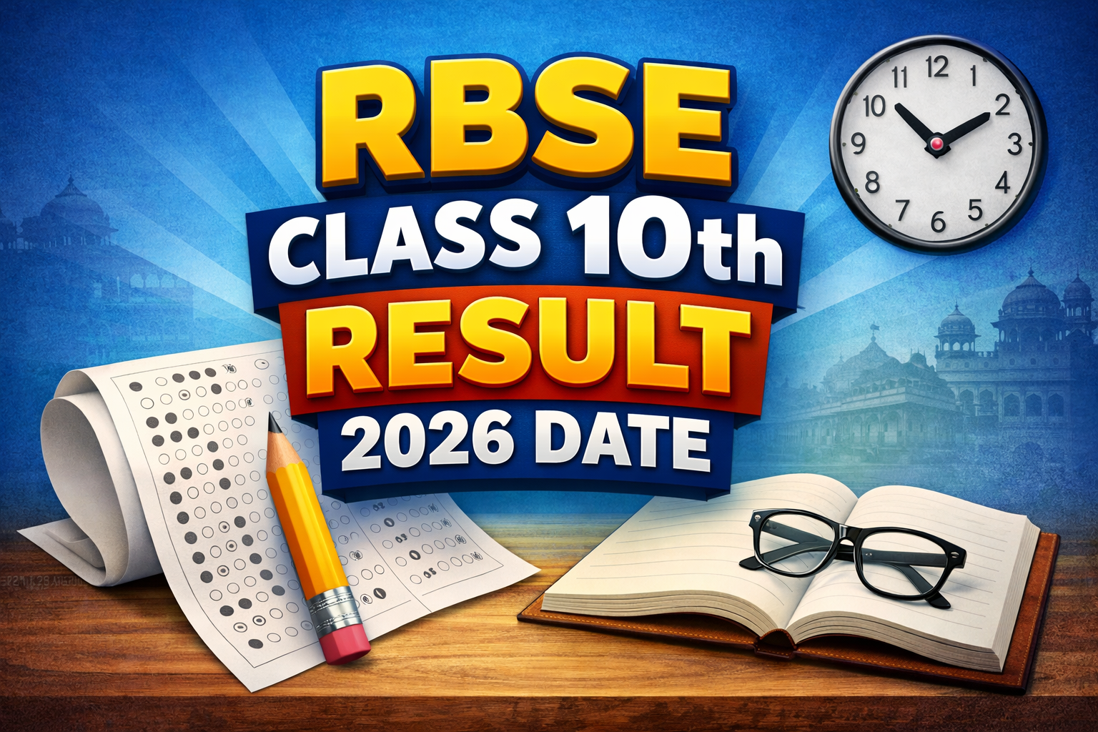RBSE class 10th result 2026 date: Results to be out tomorrow at ...