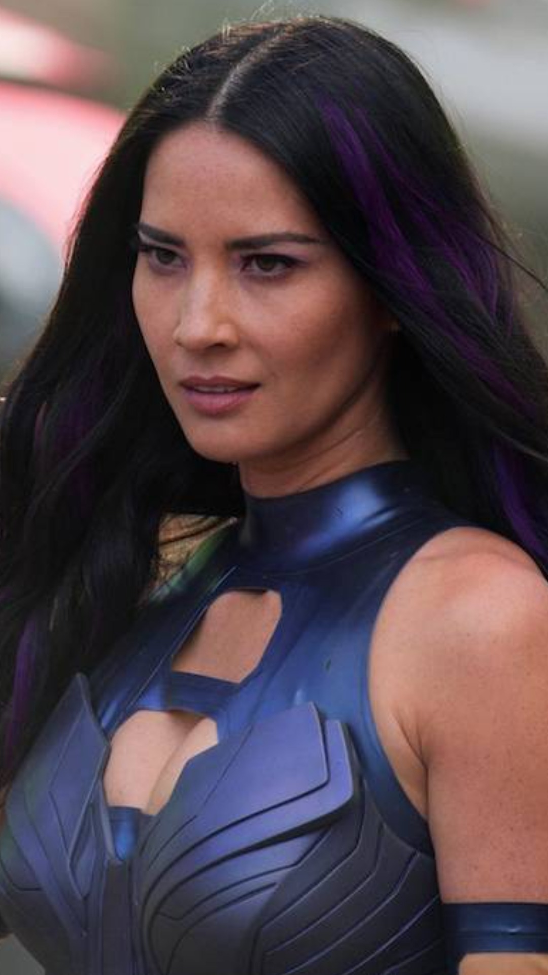 Olivia Munn needed lube for her superhero outfit