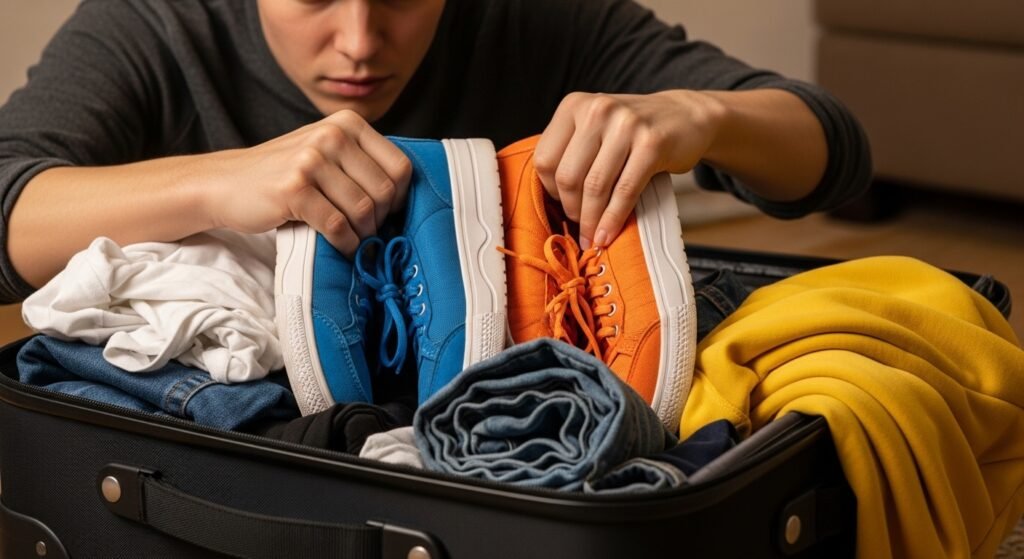 Why smart people avoid packing shoes inside their luggage (and the ...