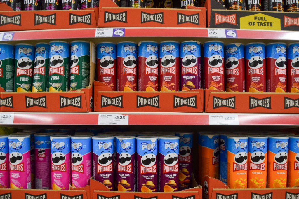 Scientist explains why once you pop, you just can't stop eating Pringles