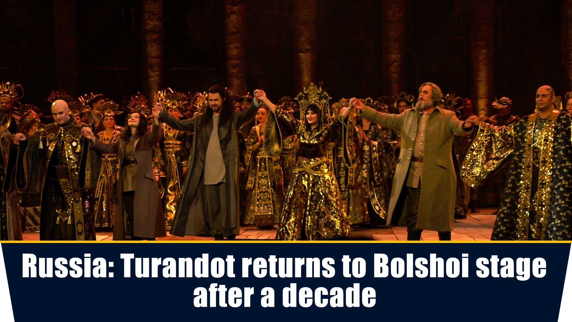 Russia: Turandot returns to Bolshoi stage after a decade