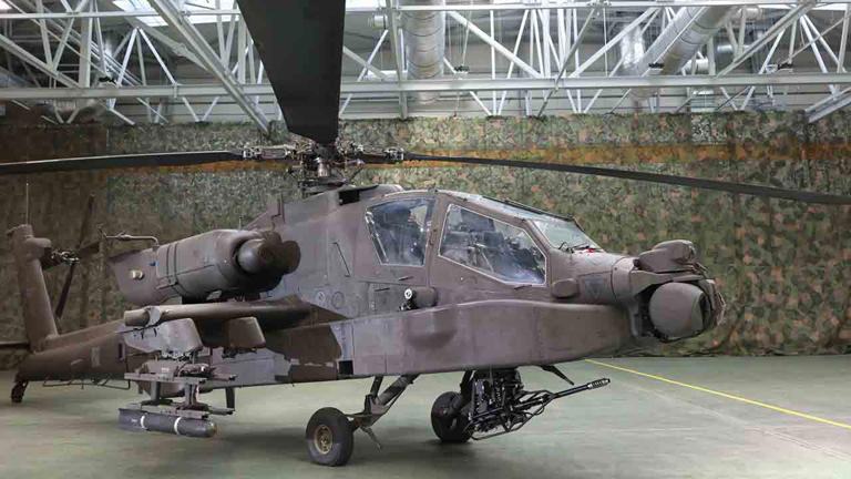 Poland launches multimillion maintenance center for Apache helicopters
