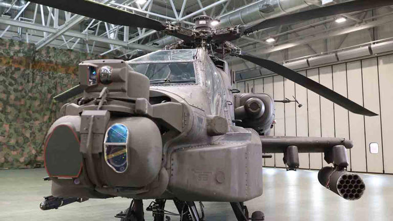 Poland launches multimillion maintenance center for Apache helicopters
