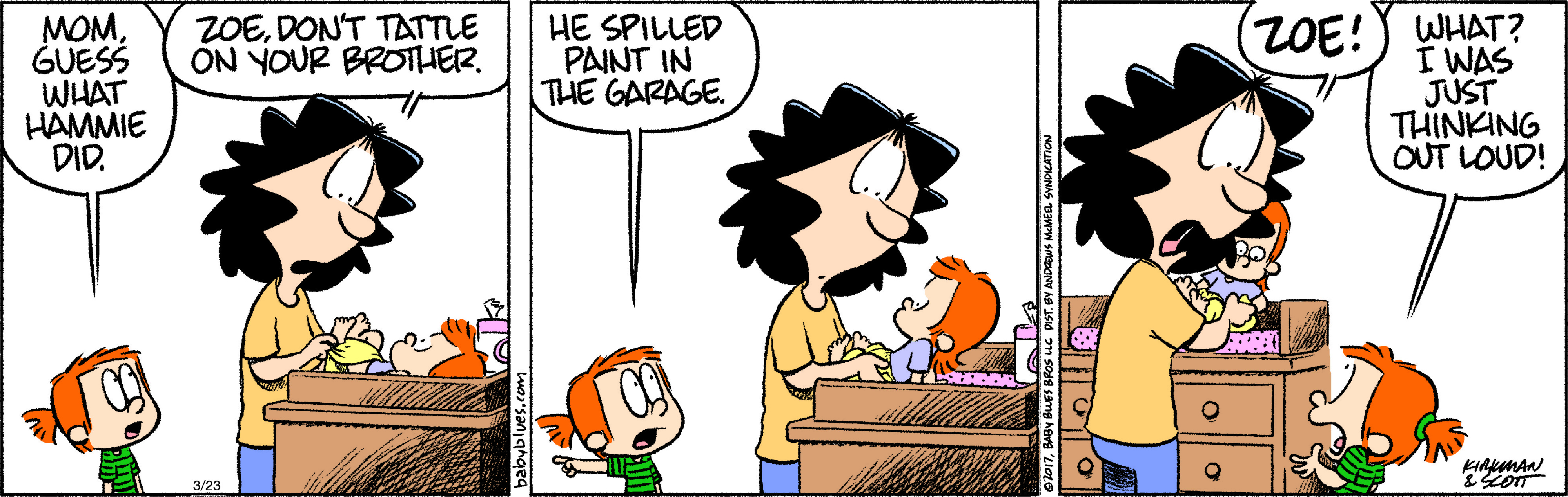 Baby Blues by Rick Kirkman and Jerry Scott