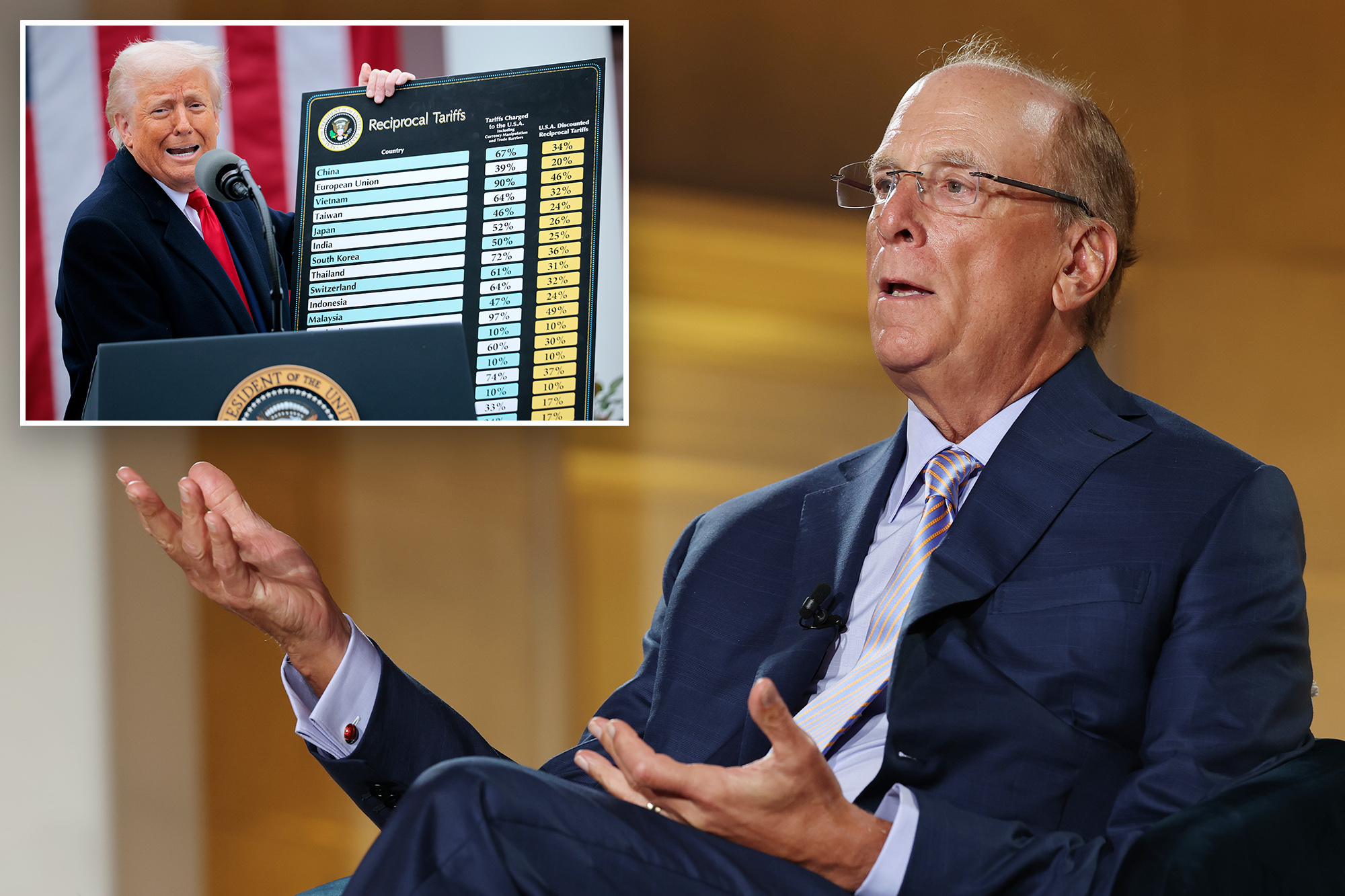 BlackRock CEO Larry Fink warns of ‘costly’ global push toward self ...