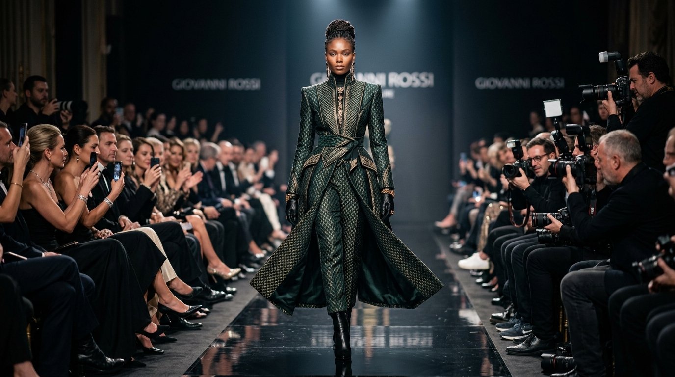 Less skin, more statement: The new age of runway confidence