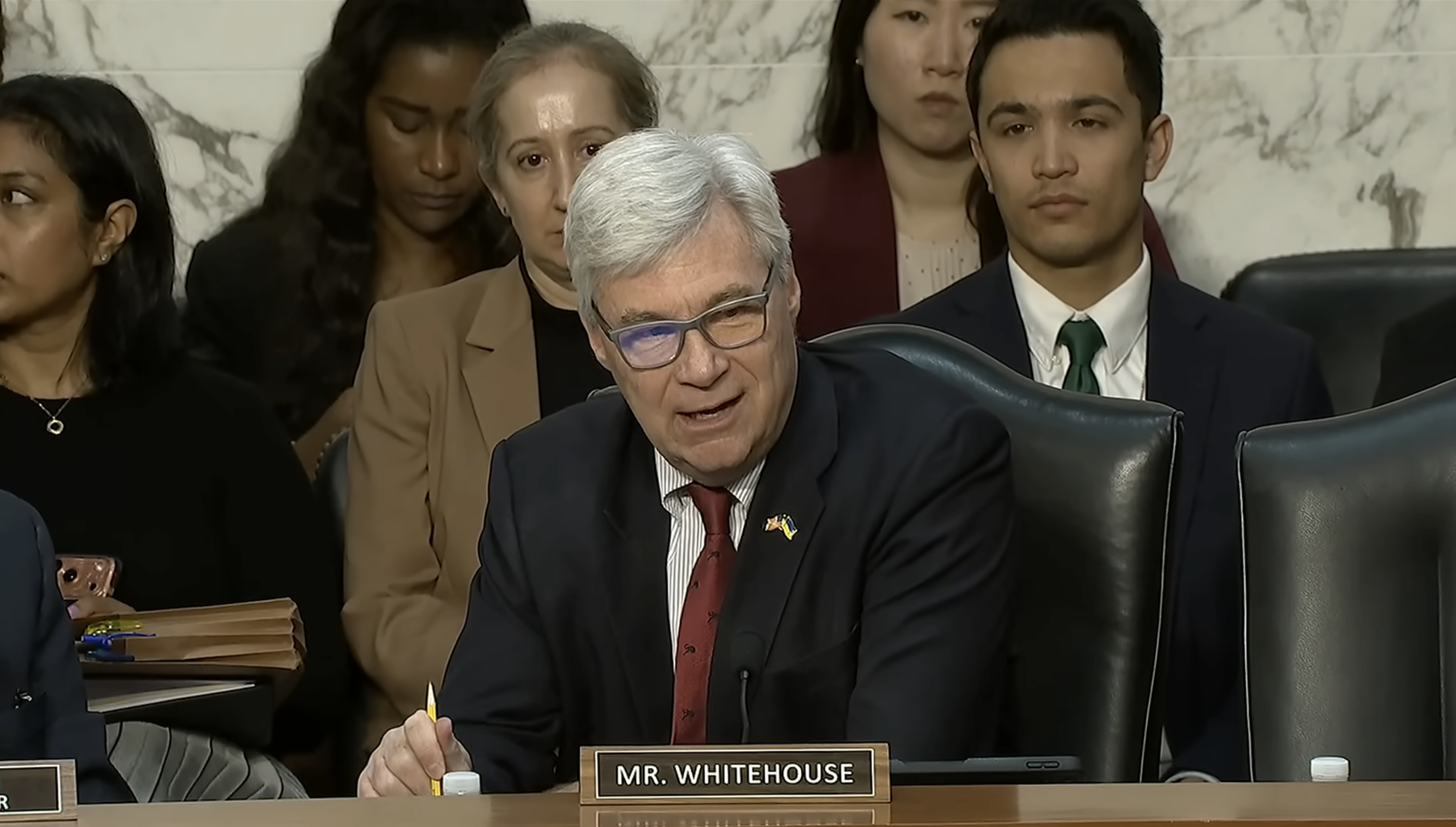 'It makes no sense': Sheldon Whitehouse unleashes fury on Trump's DOJ ...