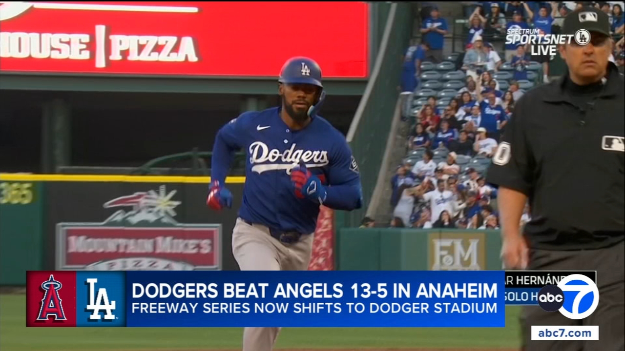 Dodgers back home for Game 2 of Freeway Series against Angels