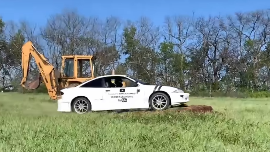 This car jump felt illegal - and we thought we might not survive