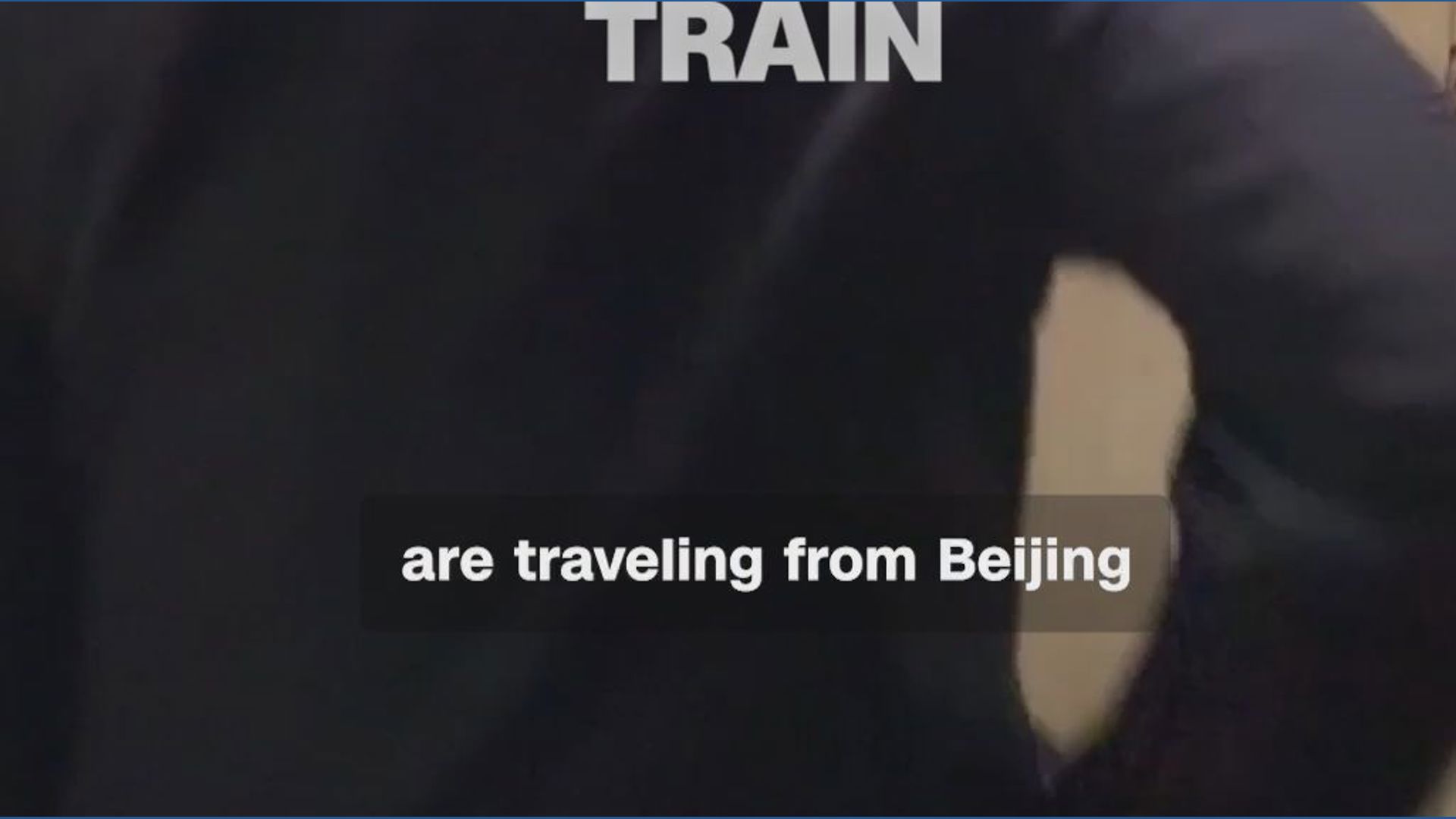 Journey from Beijing to Pyongyang by train