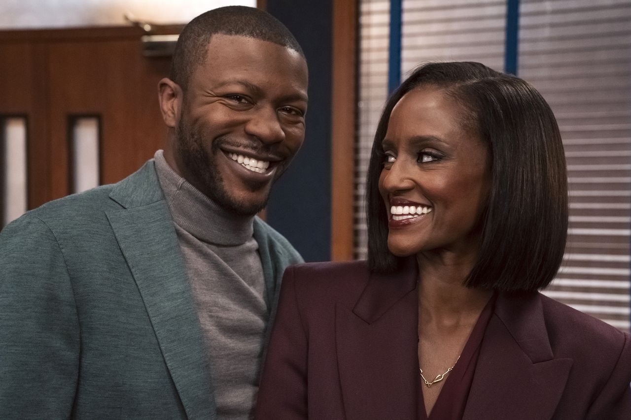 See Skye P Marshall and husband Edwin Hodge reunite as he guest stars ...